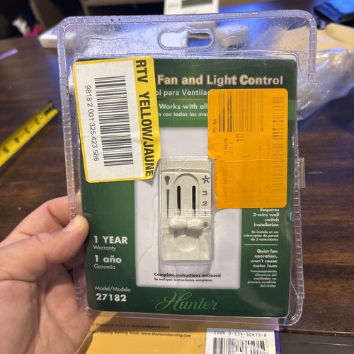 Hunter All-Fan 3-Speed Fan/Light Dual-Slide Ceiling Fan Switch | eBay
