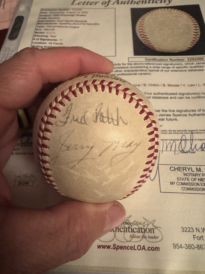 Roberto Clemente Autographed Baseball Jsa | eBay