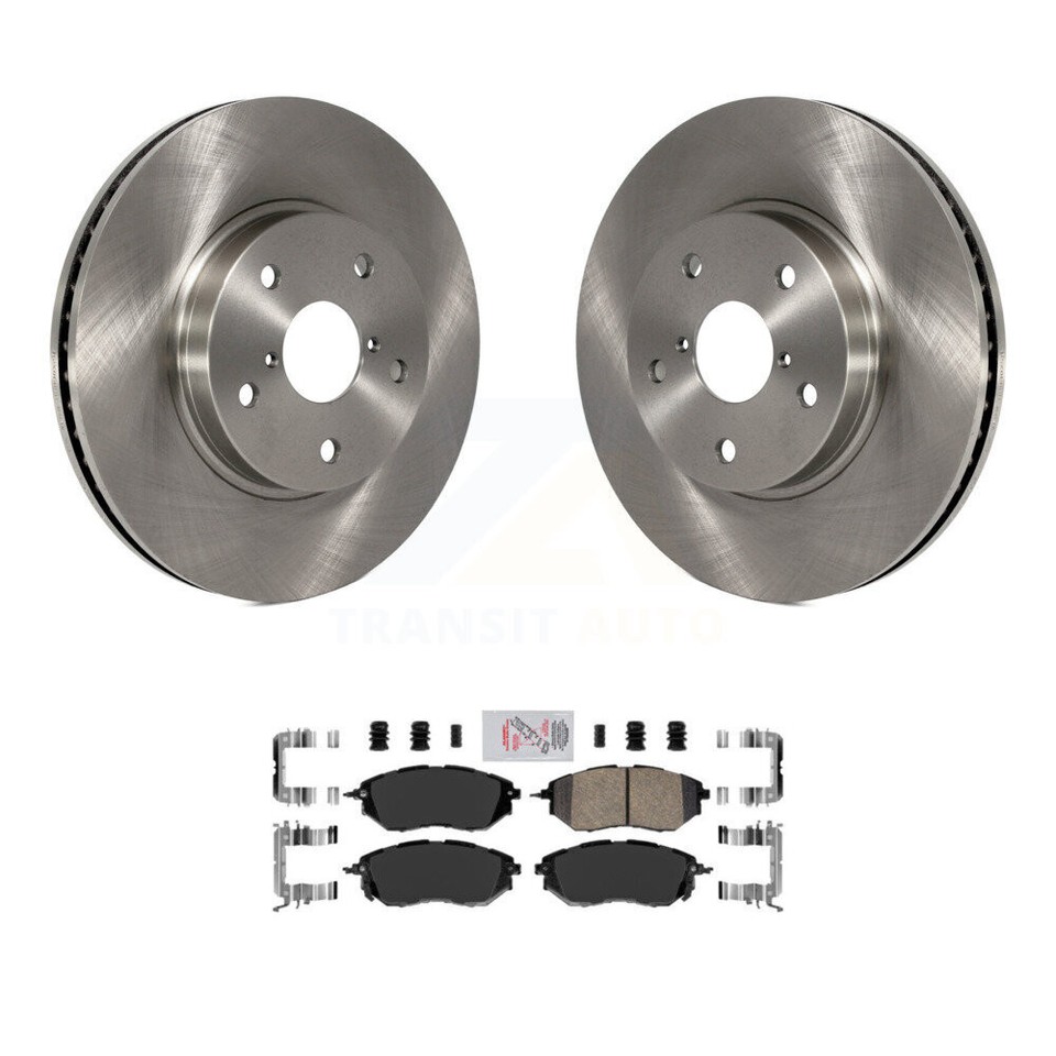 Front Disc Brake Rotors And Ceramic Pads Kit For 2015 Subaru Legacy 2 ...