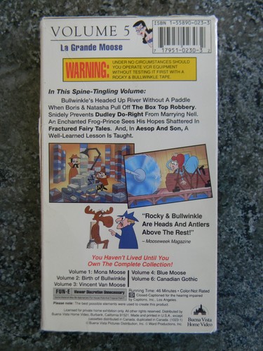 Adventures of Rocky & Bullwinkle - Vol. 1-6/Pottsylvania Creeper/Banana ...