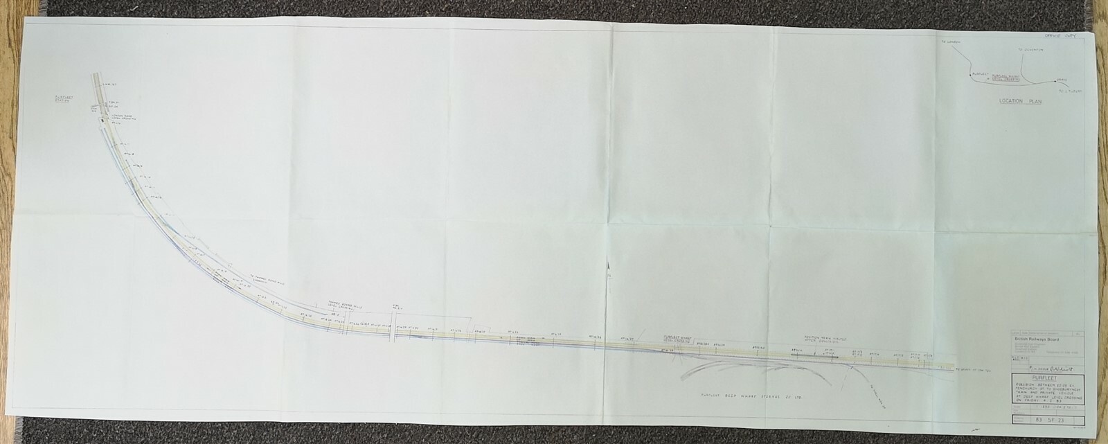 PURFLEET STATION DEEP WHARF CROSSING BRB DCE | Grelly UK