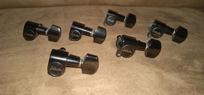 Schaller mini, 6-in-line tuners w/ different logo script, very rare ...