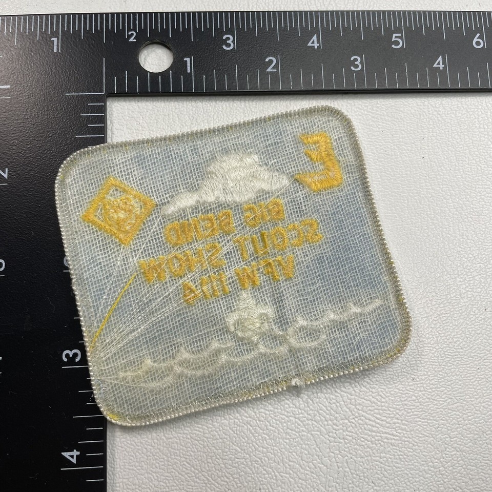 Vtg Rough Shape Explorer BIG BEND SCOUT SHOW VFW 114 Boy Scouts Patch ...