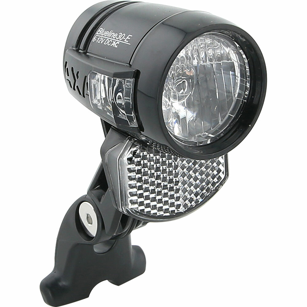 AXA LED-Scheinwerfer "Blueline 30 E-Bike" 30 Lux 6-12V DC lose schwarz ...