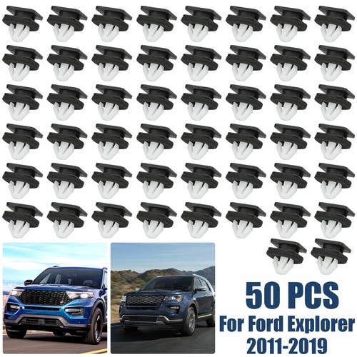 50x A-Pillar Trim Front Windshield Molding Clips Kit for Ford Explorer ...