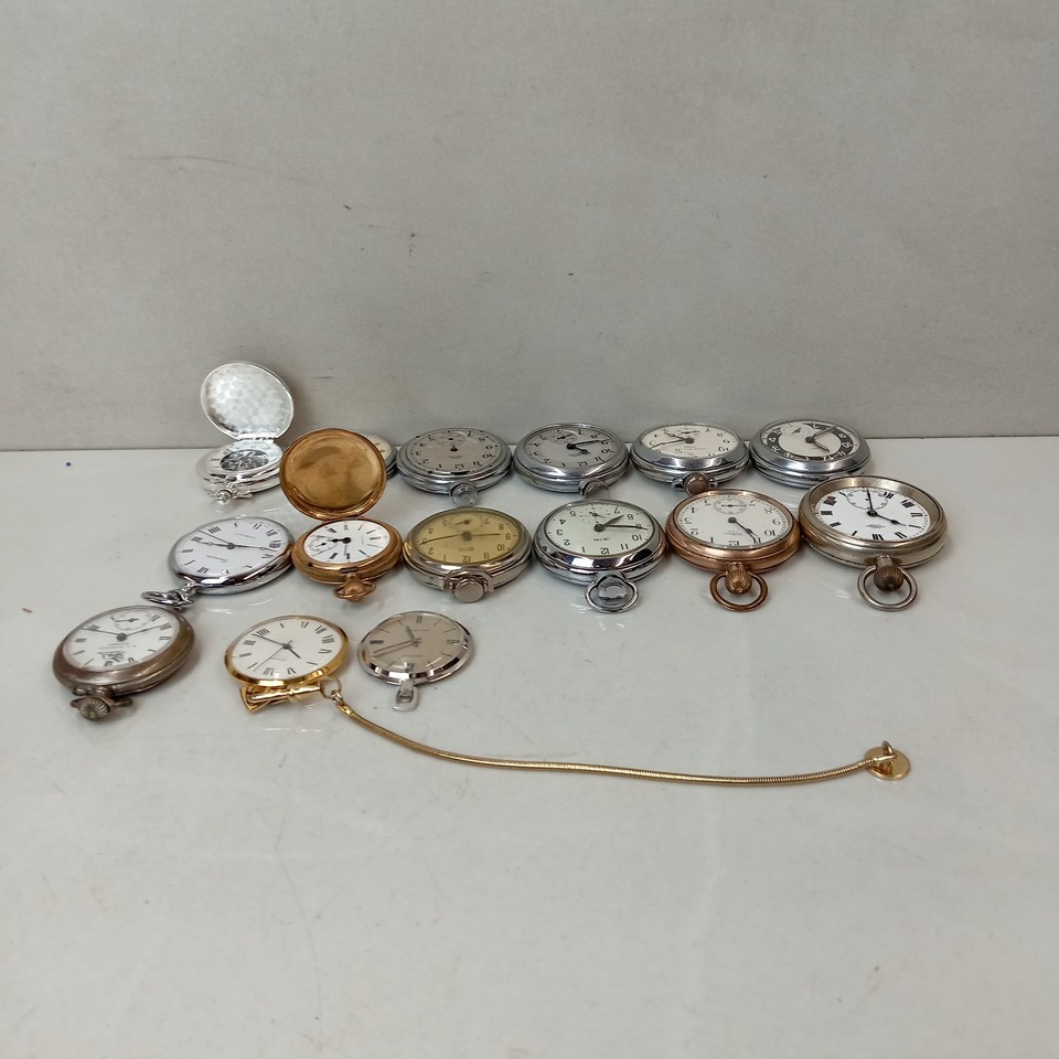 Job Lots Mechanical Stop/Pocket Watches Untested | eBay UK