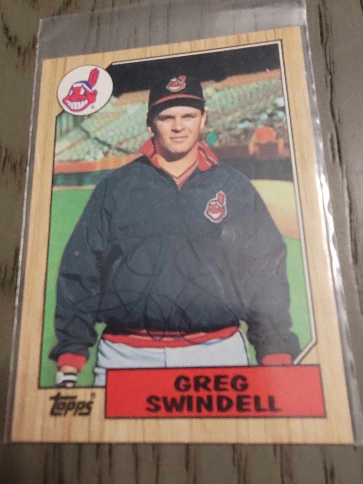 1987 Topps Greg Swindell Cleveland Indians #319 Error Rookie RC ...