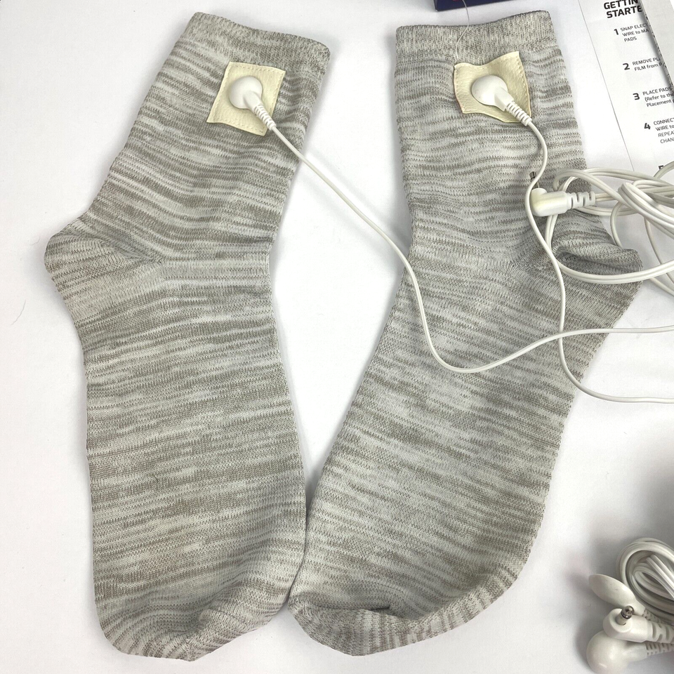 Magic Message Ultra 1610 TENS EMS Unit Electrode Pads, Socks, Wires ...