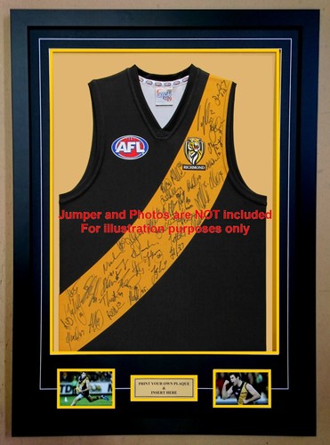 DIY Boxed Sports Jumper Frame 4x6" Landscape Photo for AFL/NRL/Soccer ...