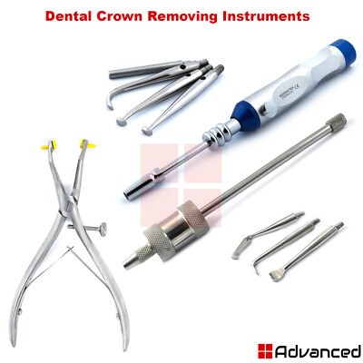 Dental Crown Removing Instruments Medical Surgical Oral Tools With ...