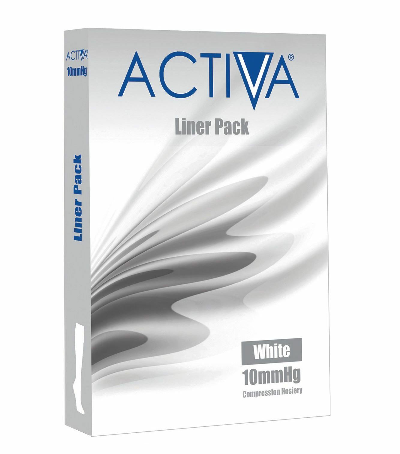 Activa Stocking Liner Pack CT 10mmHg x 3 - Choose from S/M/L/XL/XXL ...