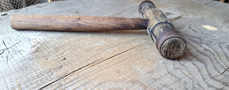 Antique Shipwright's Caulking Hammer Mallet Shipbuilder's Tool | eBay