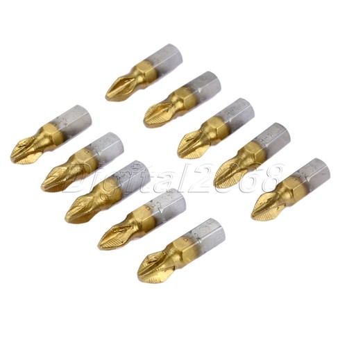 10PC 20mm PH2 Screwdriver Bits For Impact Drill Cross Head Screwdriver ...