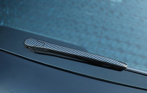 Rear Window Rain Wiper Carbon Fiber Cover Trim For Benz GLE GLS 2020 ...