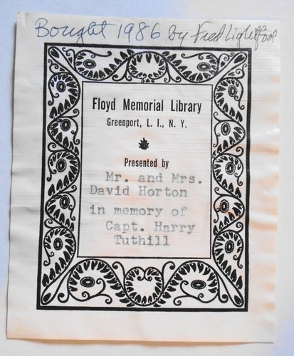 Floyd Memorial Library, Ex Libris Bookplate | eBay