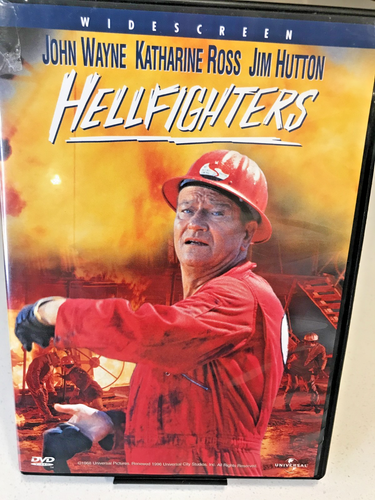 Hellfighters DVD John Wayne Duke Oil Well Rig Disaster MEN ON FIRE ...