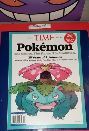 Time Magazine Pokemon Charizard Venusaur Special Edition Lot | eBay