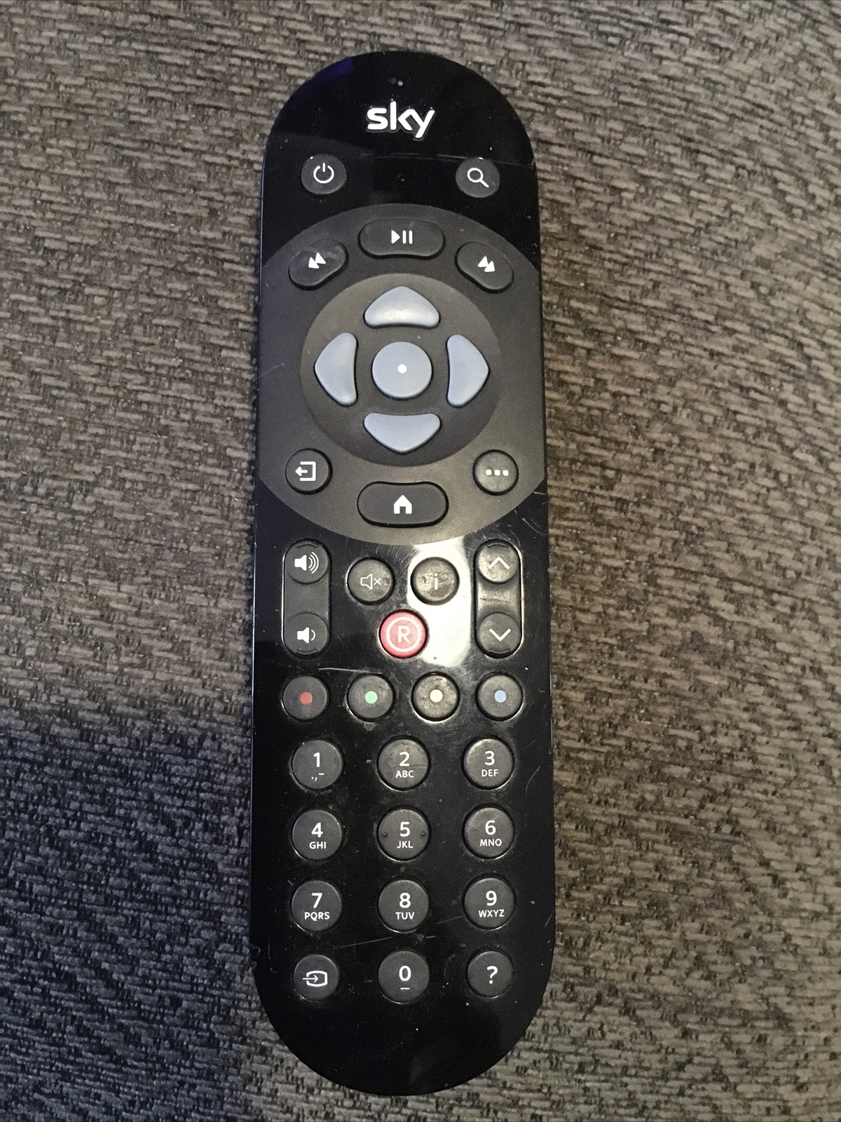 Genuine Original Sky Q Remote Control Bluetooth Missing Battery Cover ...