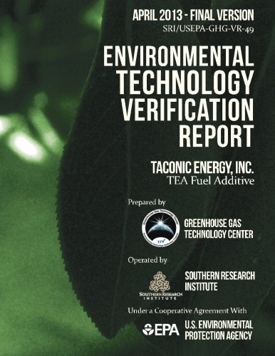 Environmental Technology Verification Report 9781500822408 Fast Free ...