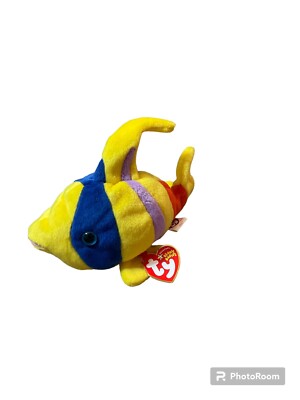TY Beanie Baby Oriel Reefs & Lips Fish Retired Vintage With Tag | eBay