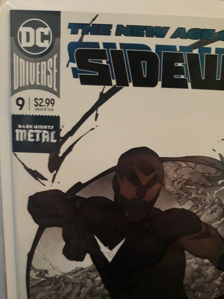 Sideways #9 Foil Cover A First Print DC Comics 2018 higher grade see ...
