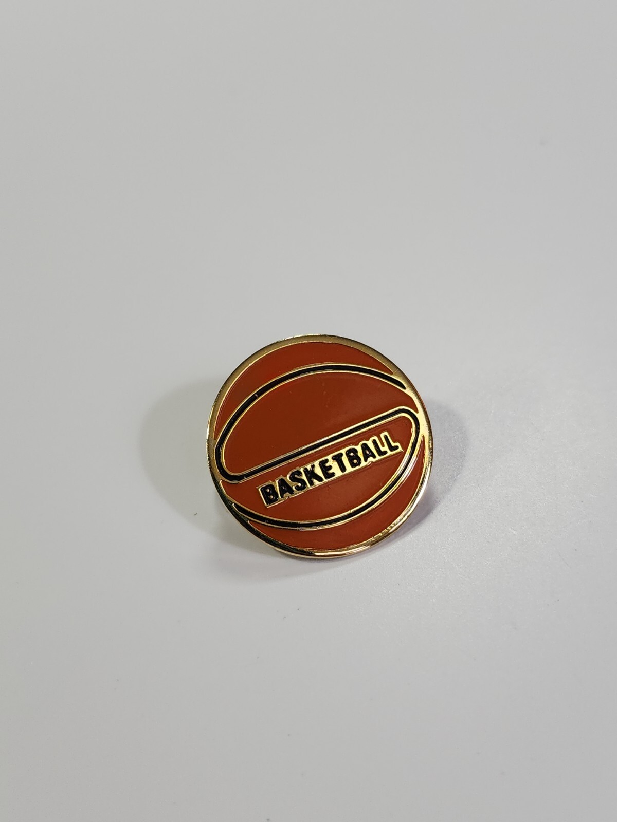 Orange Basketball Lapel Pin | eBay
