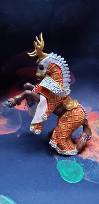 2007, PAPO, Medieval Fantasy, Red Stag Horse Figurine | eBay