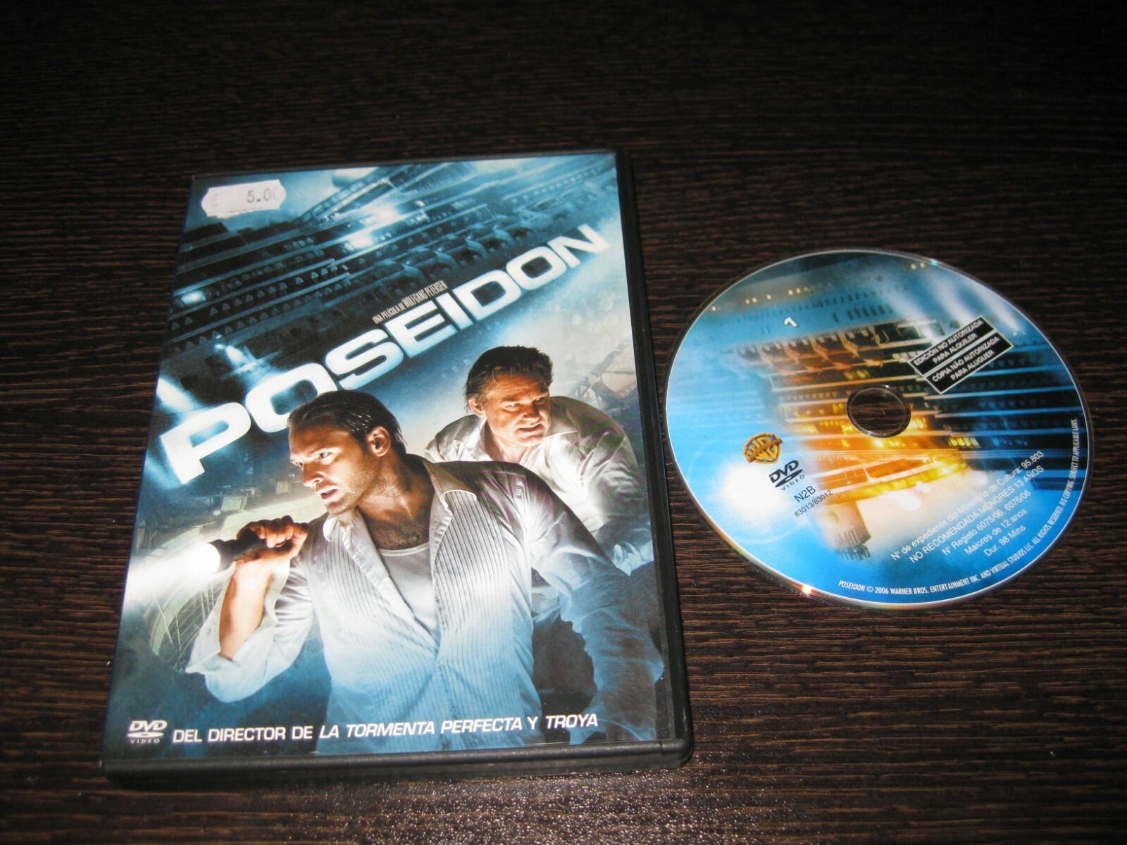 Poseidon DVD Kurt Russell Josh Lucas Richard Dreyfuss Emmy Rossum | eBay