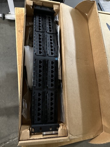 Ortronics OR-PHA66U48 Clarity 6 Cat6 48 Port Angled Patch Panel- New ...