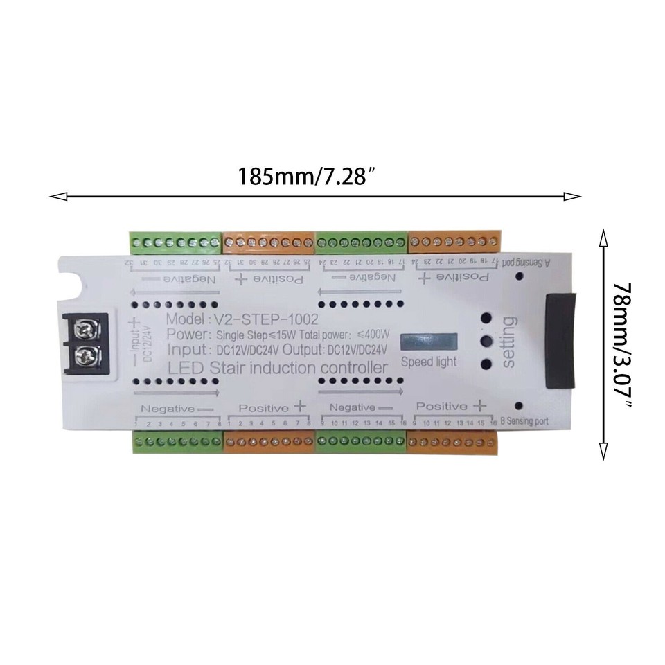 Motion Sensor Stair Light Automatic/Stairway Ladder Controller Light ...