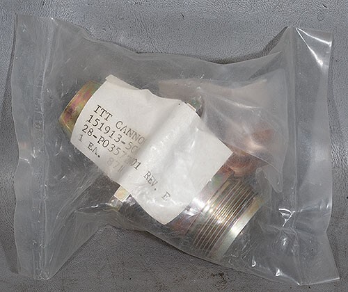NEW ITT Cannon 151913-5061/28-P03572R-001 Solder-LC RF Coaxial ...