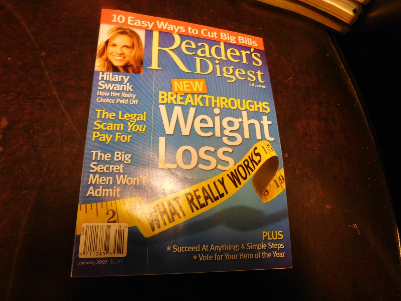 Reader's Digest Magazine 2007 January | eBay