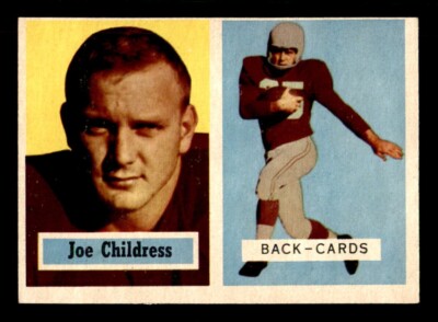 1957 Topps Football #100 Joe Childress NM/MT | eBay