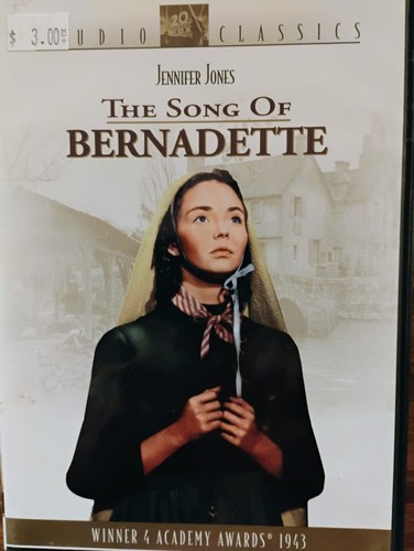 1 Dvd Jennifer Jones The Song Of Bernadette | eBay