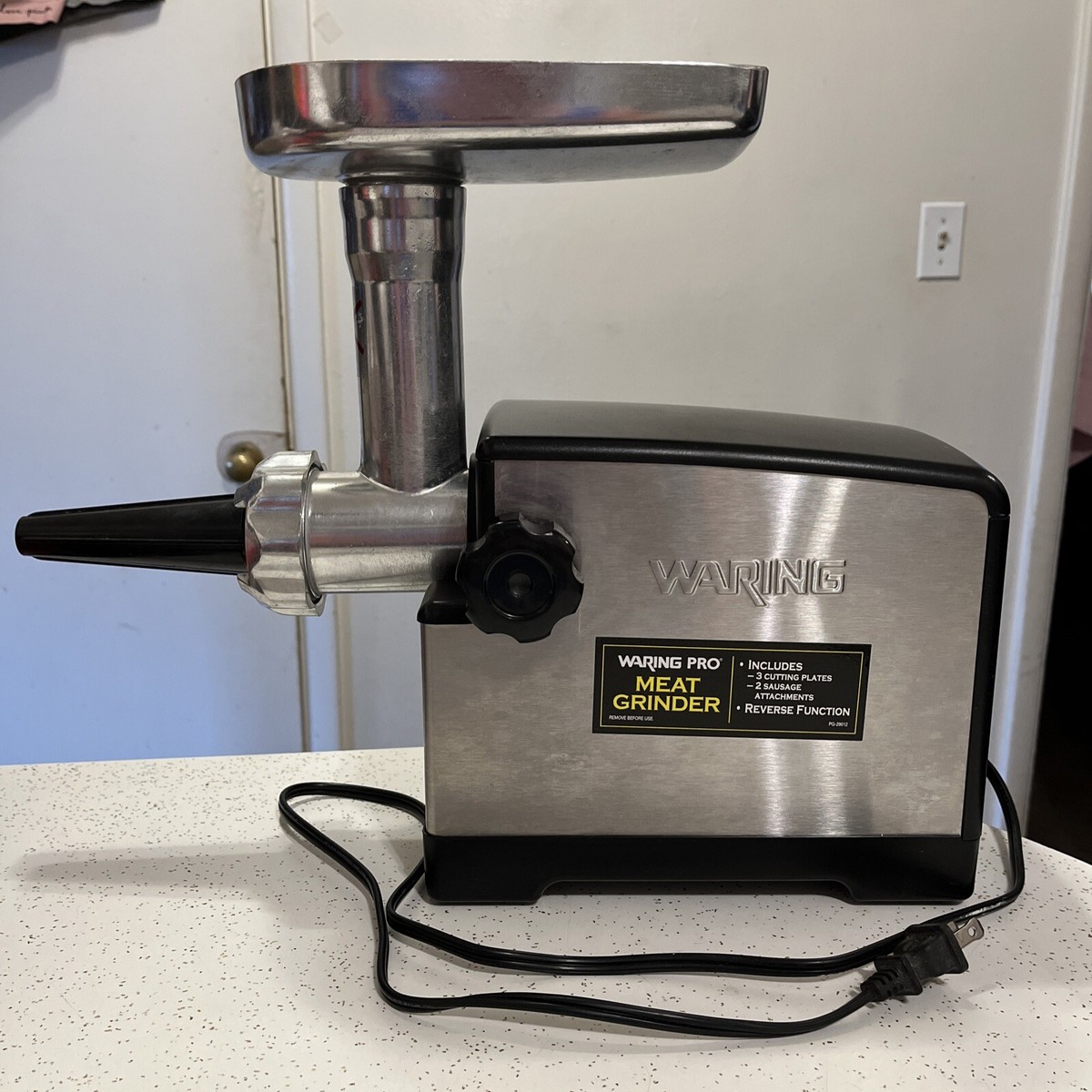 Weird News Meat Grinder Gun