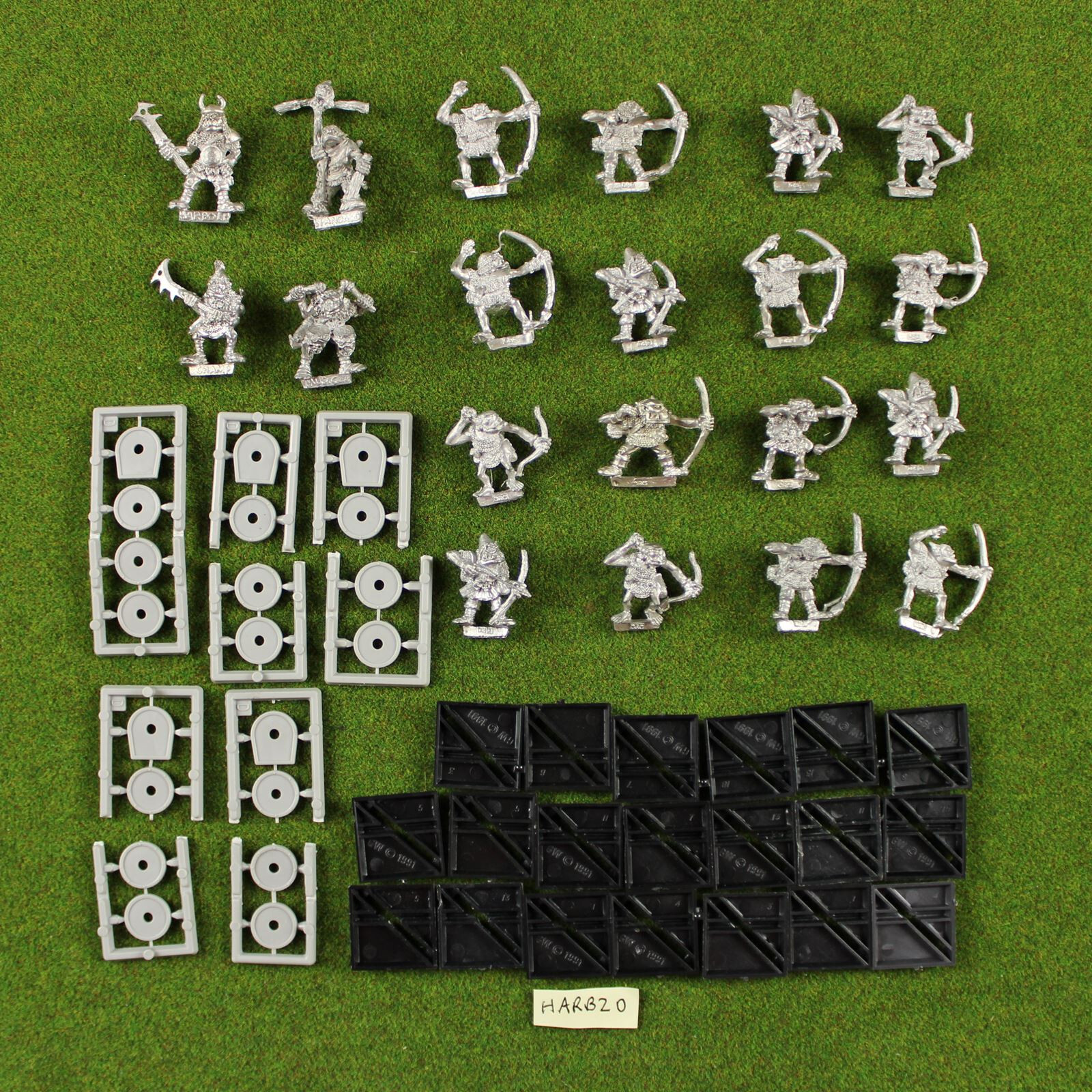 Warhammer Harboth's Orc Archers (x20) Metal OOP Citadel Orcs Regiment ...