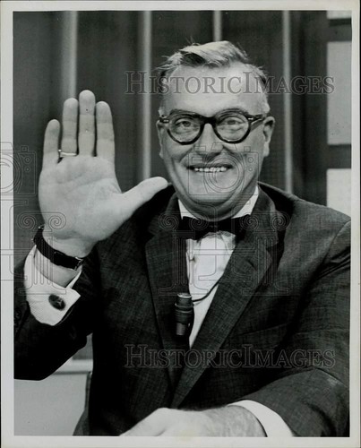 1958 Press Photo Dave Garroway, Star of NBC-TV Network's "Today" Show ...