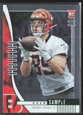 2019 Panini Absolute #180 Drew Sample Green Cincinnati Bengals | eBay