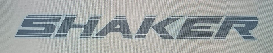 Under Hood SHAKER Decal Sticker fits Dodge Challenger or other models ...