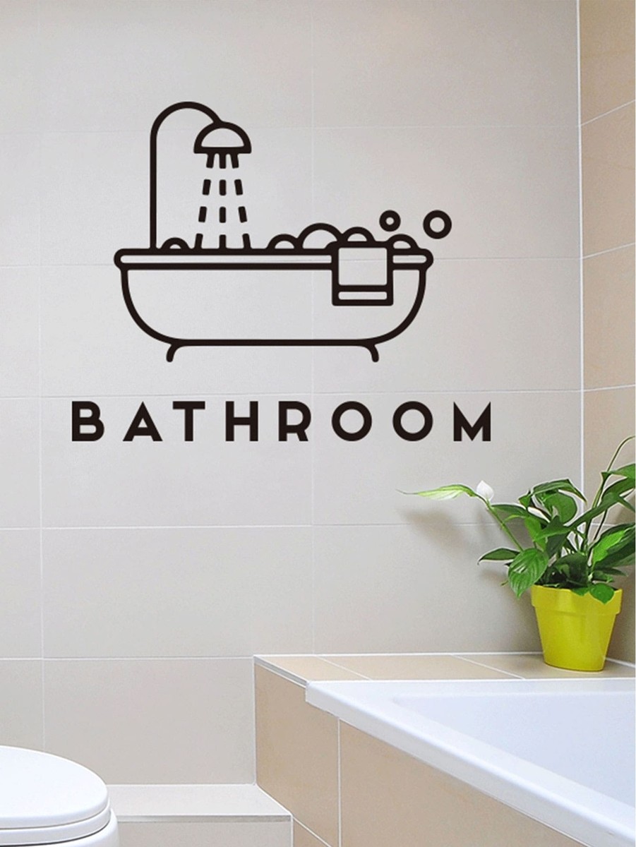 Wall Art Stickers Bathroom Get Naked Version 1 Bathroom Shower Quote