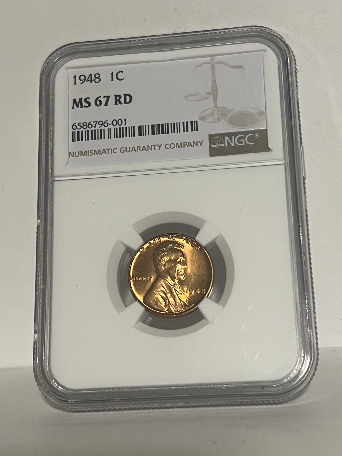 1948 Lincoln Cent NGC MS67 RED - NGC Price Guide $2100 | eBay