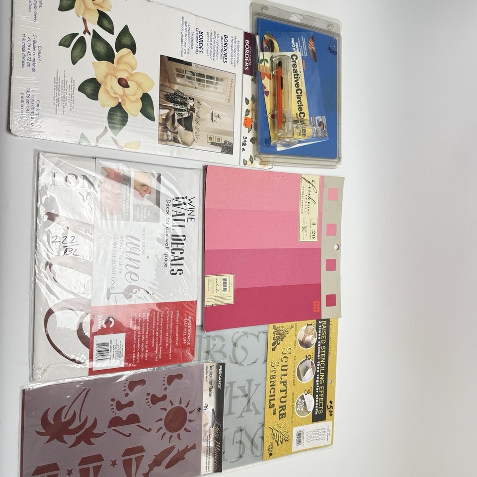 Lot Of Misc. Craft Supplies~New and Open Packaging See Photos and Description | eBay