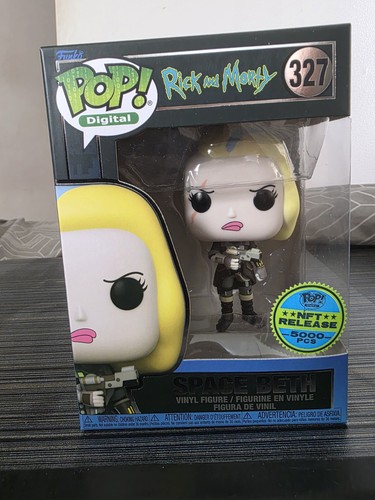 Funko Pop! Vinyl: Rick and Morty Space Beth Digital Figure, 5000 PC ...