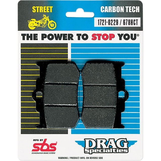 SBS - 678H.CT-DS - Brake Pads for 4-piston Performance Machine Calipers ...