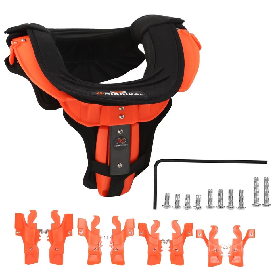 Neck Brace Protector Protection Protective Gear Guard for Motorcycle ...