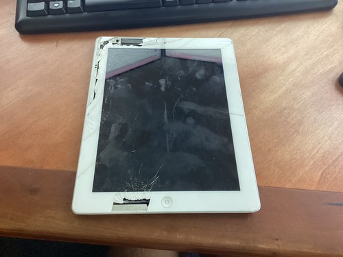 Apple iPad 4th Gen Tablet Silver A1459 FOR PARTS! | eBay