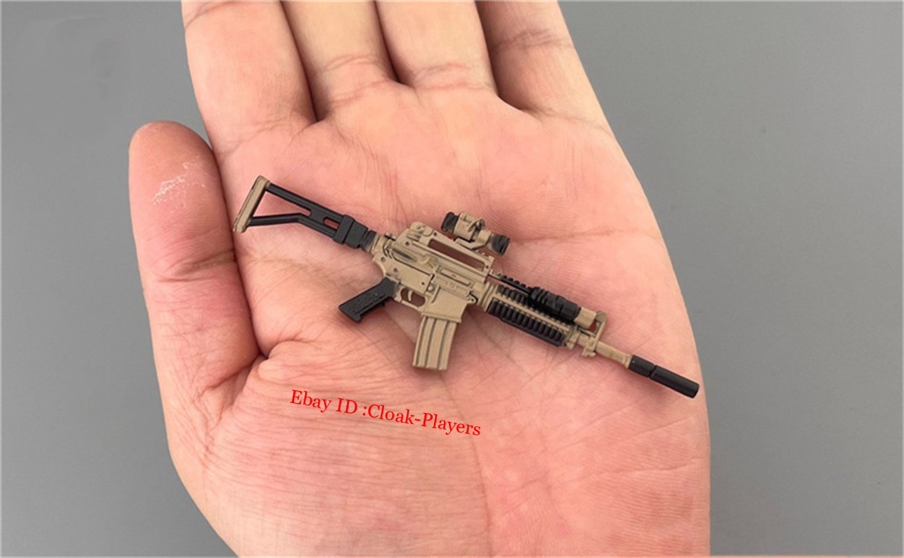 1/12 Scale Mini Rifle Gun Weapon Model Accessories Fit 6'' Action ...