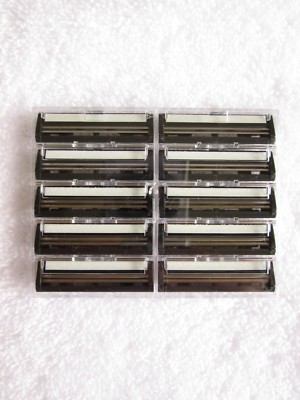 10 twin blade cartridge razor blades, for G2, Trac 2, Wilkinson Profile ...