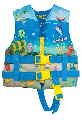 Airhead 30088-02-A Personal Floatation Device Child Life Vest With Leg ...