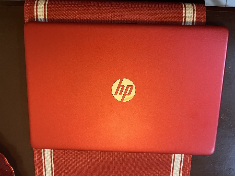 Hp Pavillion Red laptop 15.6in | eBay